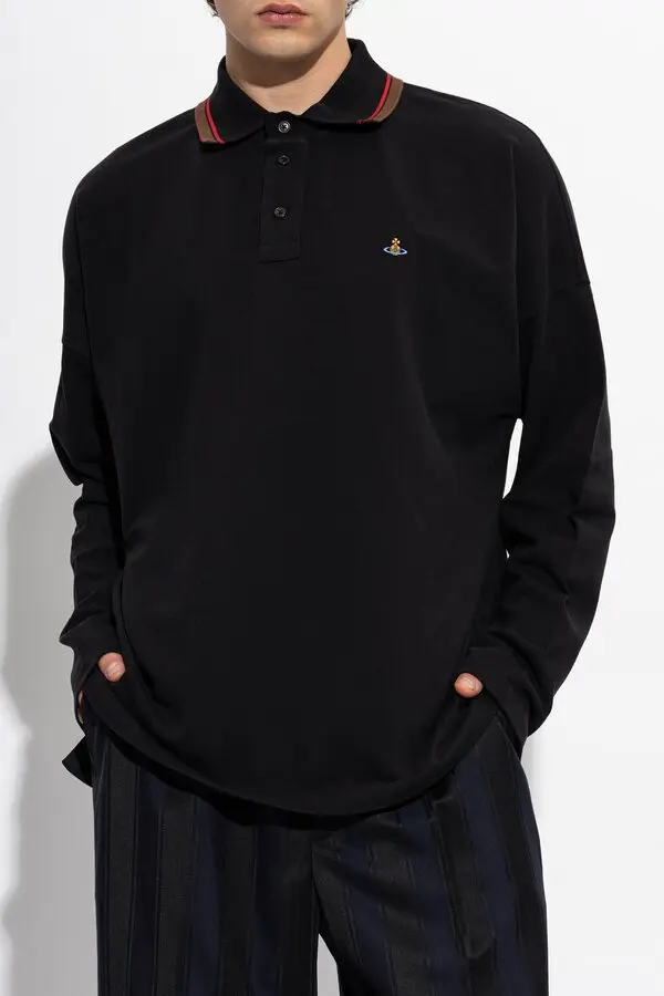 VIVIENNE WESTWOOD Long Sleeve Polo