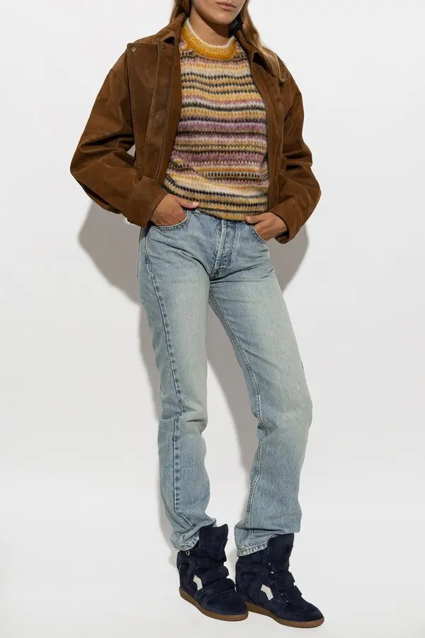 MARANT ETOILE Morine Striped Sweater