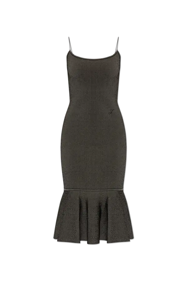 Jacquemus Knit Dress Pina - Grey