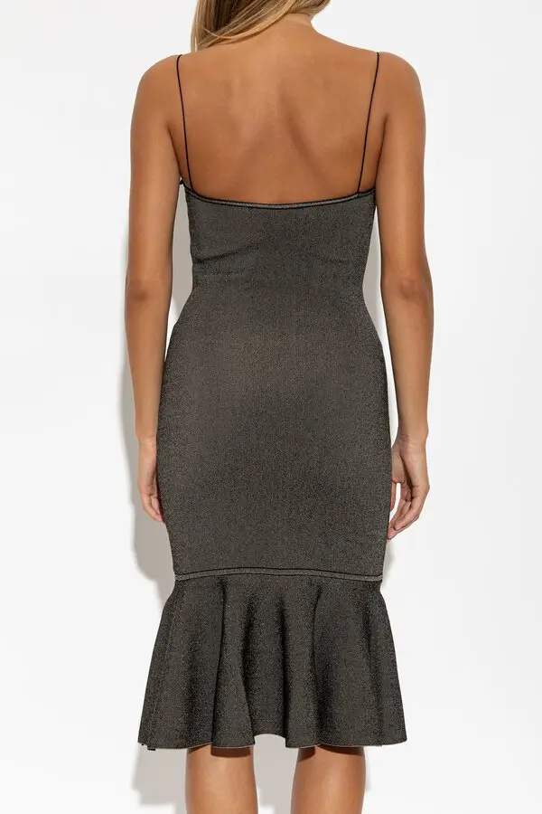 Jacquemus Knit Dress Pina - Grey