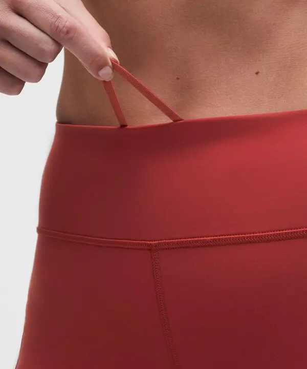 Lululemon Fast And Free 6-pocket High-rise Short - Rocket Red
