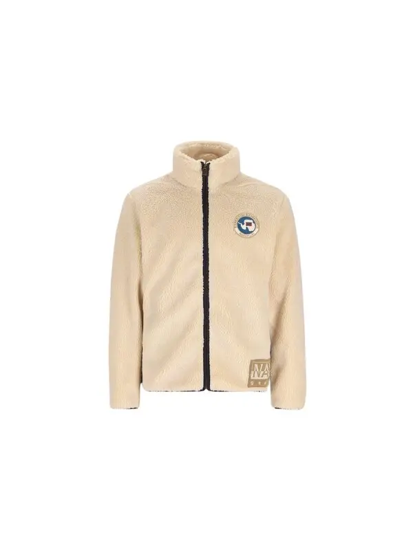 NAPAPIJRI Fleece Jacket With Logo Patch