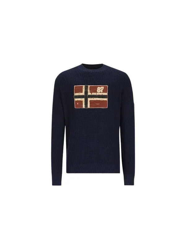 NAPAPIJRI Logo Patch Pullover