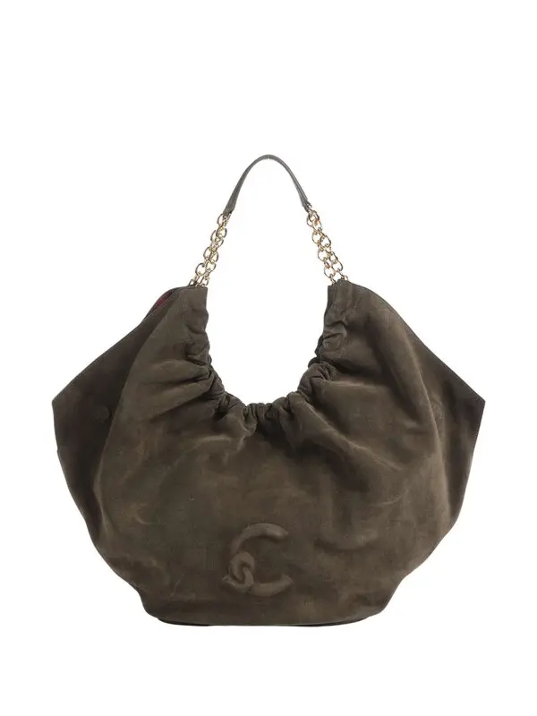 COCCINELLE Suede Hobo Bag - Green