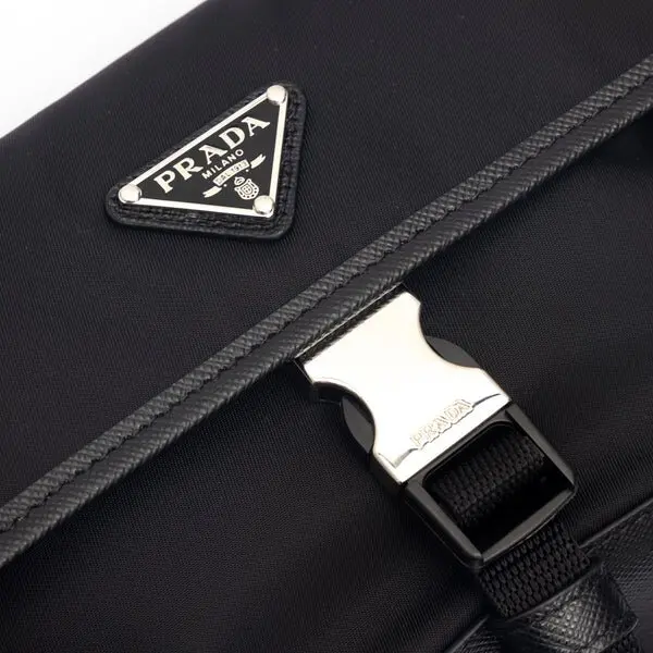 Prada Re-nylon And Saffiano Smartphone Pouch