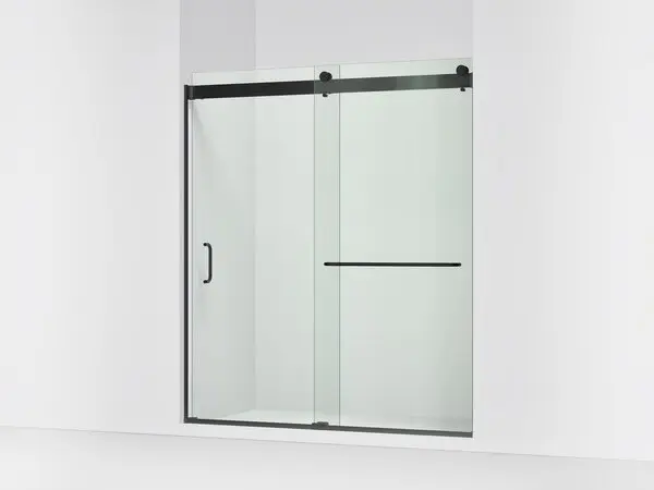 KOHLER Stoneridge 66"-72" W X 80-1/4" H Bypass Shower Door With 3/8"-thick Crystal Clear Glass - One-color