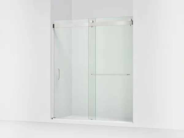 KOHLER Stoneridge 66"-72" W X 80-1/4" H Bypass Shower Door With 3/8"-thick Crystal Clear Glass - One-color