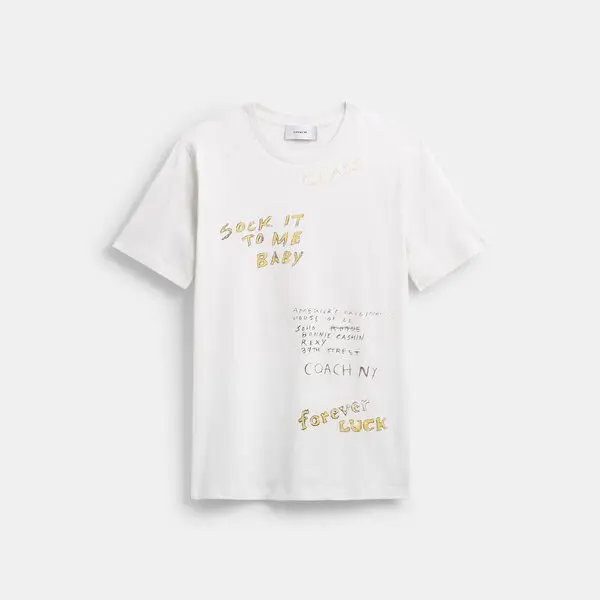 COACH OUTLET Sketch Print T-shirt