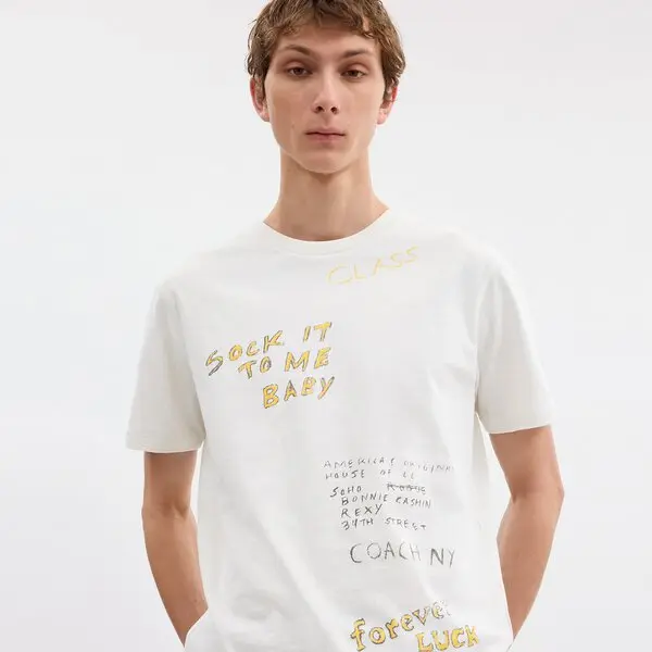 COACH OUTLET Sketch Print T-shirt