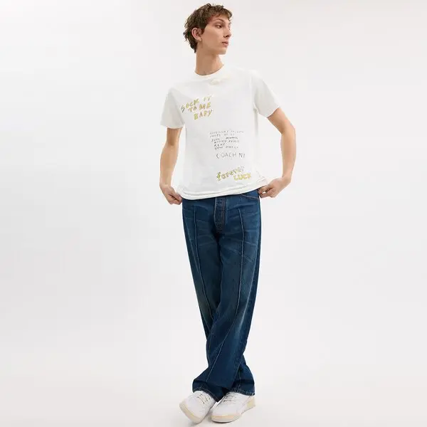 COACH OUTLET Sketch Print T-shirt
