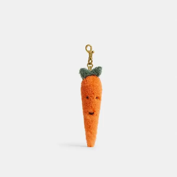 COACH OUTLET Carroty Bag Charm In Shearling