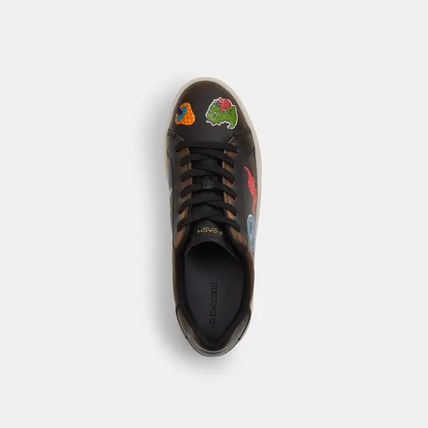 COACH OUTLET Rexy 10th Birthday High Line Sneaker With Sticker Print