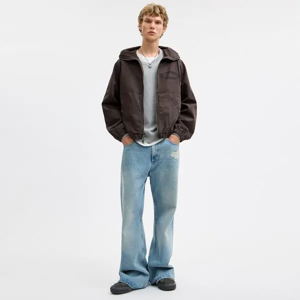 COACH OUTLET Canvas Zip Jacket