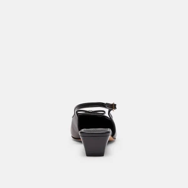 COACH OUTLET Slingback Heel - Black Brown