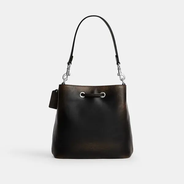 COACH OUTLET Rowan Bucket Bag With Pocket In Loved Leather