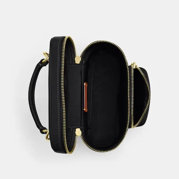 COACH OUTLET Rainer Crossbody Bag 18 With Pocket - Gold/black