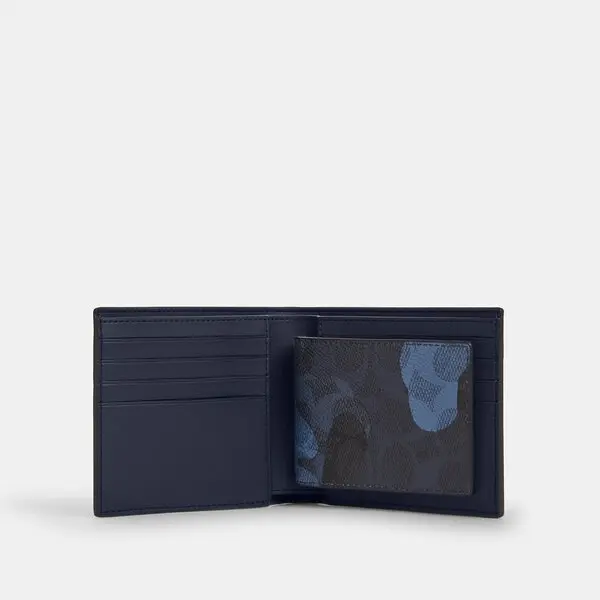 COACH OUTLET 3-in-1 Wallet In Signature Camo Print