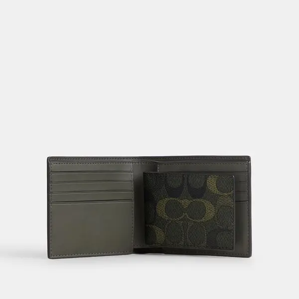 COACH OUTLET 3-in-1 Wallet In Signature Camo Print