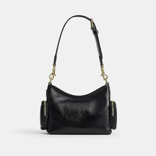 COACH OUTLET Laurel Shoulder Bag 22 With Pockets - Gold/black