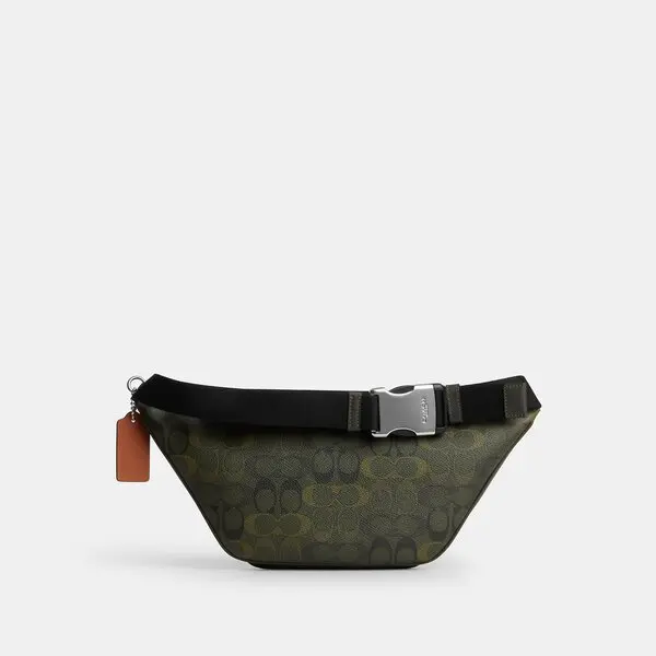 COACH OUTLET Travis Belt Bag 35 In Signature Camo Print