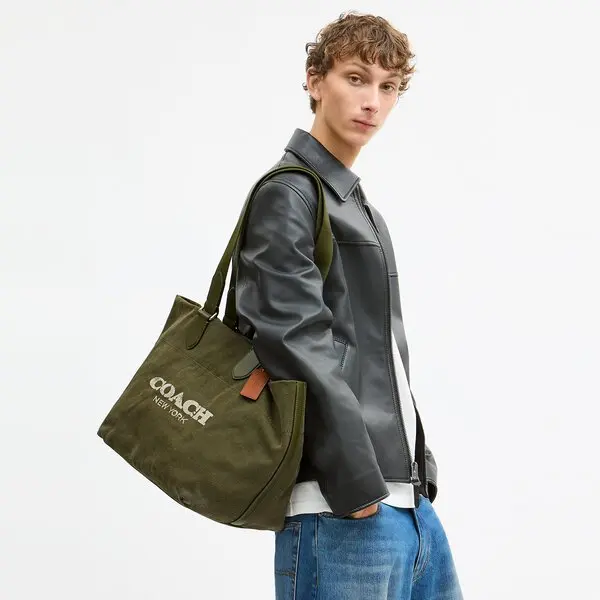 COACH OUTLET Small Tour Tote Bag In Regenerative Cotton