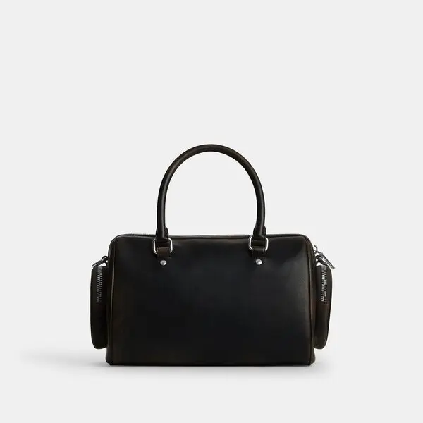 COACH OUTLET Rowan Satchel Bag With Pockets In Loved Leather