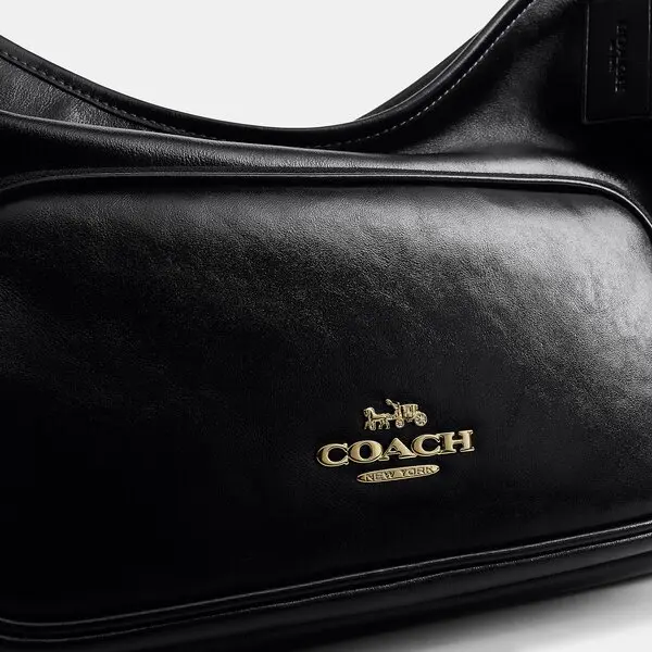 COACH OUTLET Laurel Shoulder Bag With Pockets - Gold/black