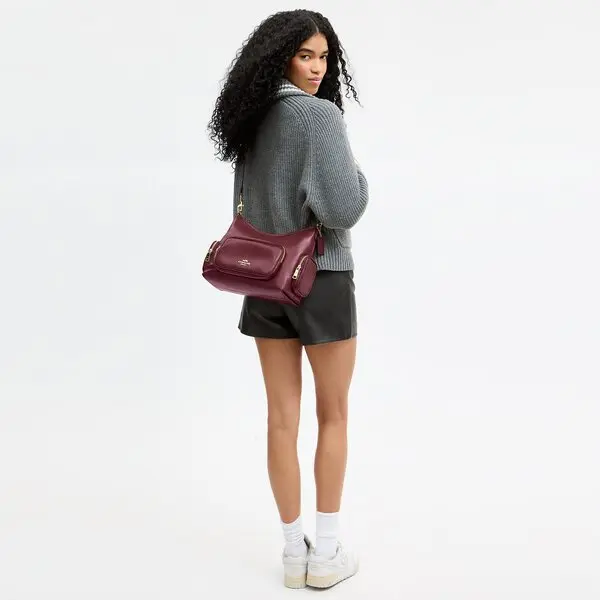 COACH OUTLET Laurel Shoulder Bag - Im/dark Cherry