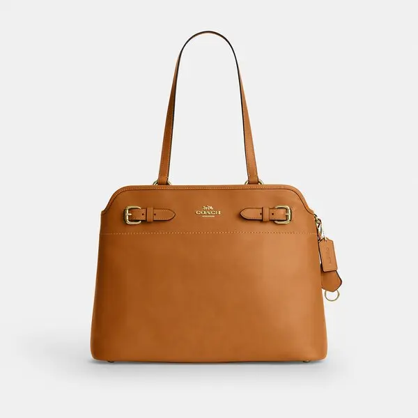 COACH OUTLET Easton Tote Bag - Gold/brown
