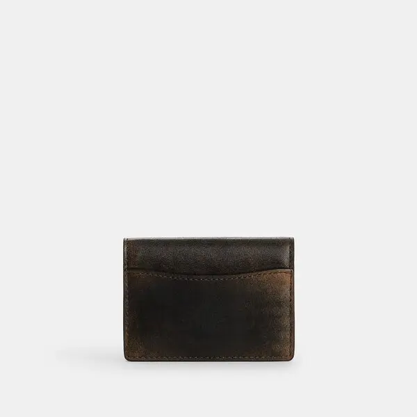 COACH OUTLET Card Case With Charms In Loved Leather