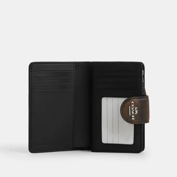 COACH OUTLET Medium Corner Zip Wallet In Loved Leather