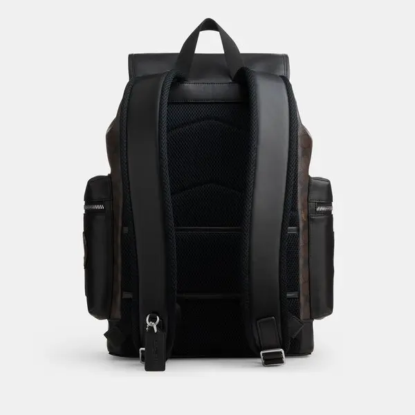 COACH OUTLET Sprint Backpack In Signature Canvas With Patches