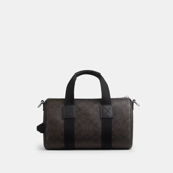 COACH OUTLET Explorer Duffle Bag 28 In Signature Canvas With Patches