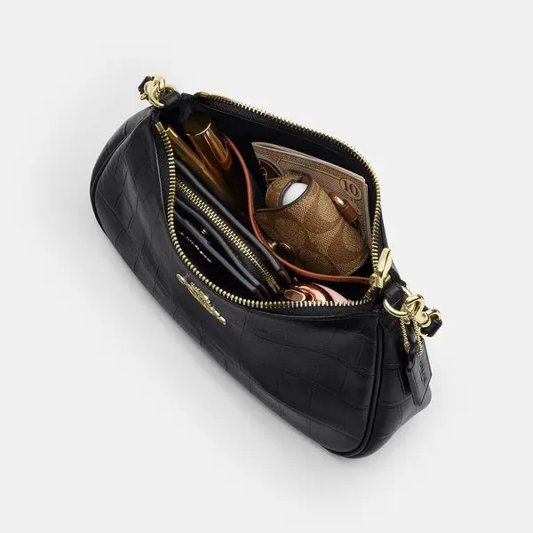 COACH OUTLET Soft Teri Shoulder Bag - Gold/black