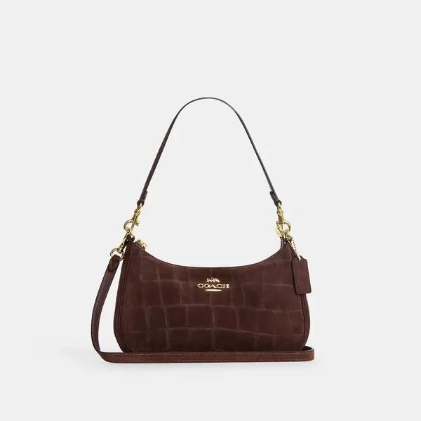 COACH OUTLET Soft Teri Shoulder Bag - Gold/maple