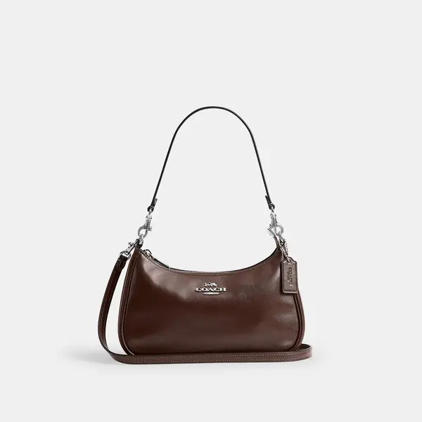 COACH OUTLET Soft Teri Shoulder Bag - Silver/maple