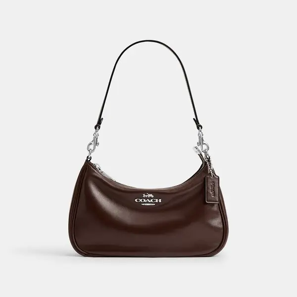 COACH OUTLET Soft Teri Shoulder Bag - Silver/maple