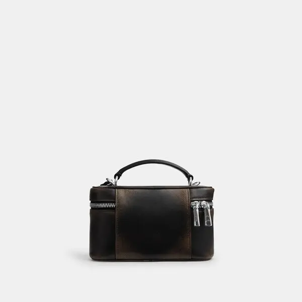 COACH OUTLET Raines Crossbody Bag - Silver/black Brown