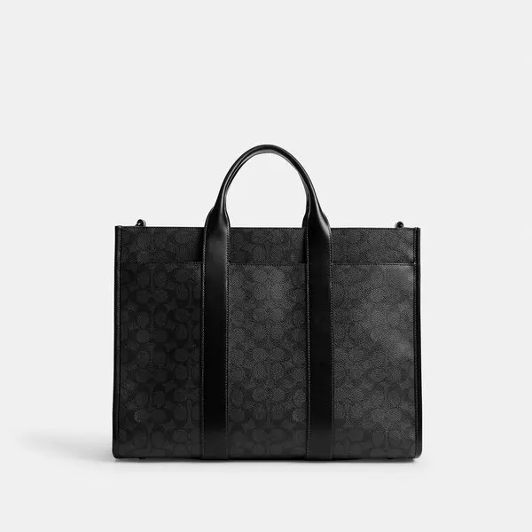 COACH OUTLET Wesley Tote In Signature Canvas