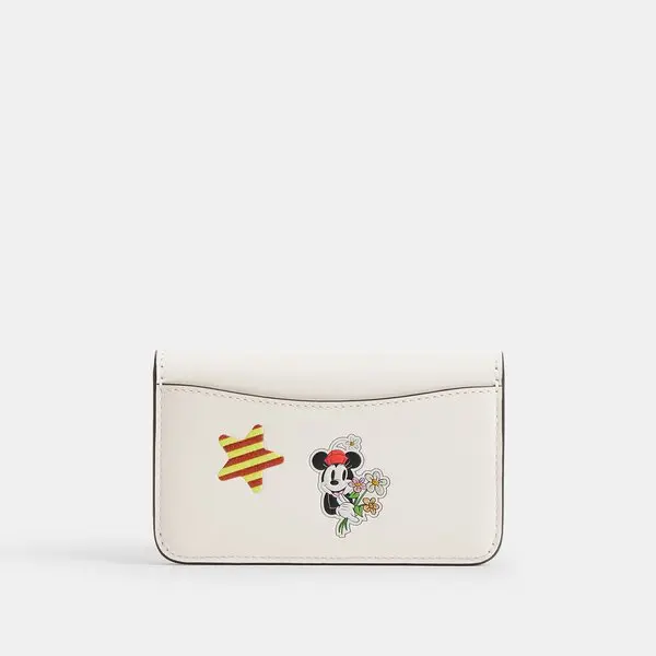 COACH Disney X Essential Slim Card Case With Sticker Print