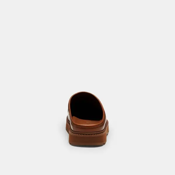 COACH Sport Clog In Loved Leather