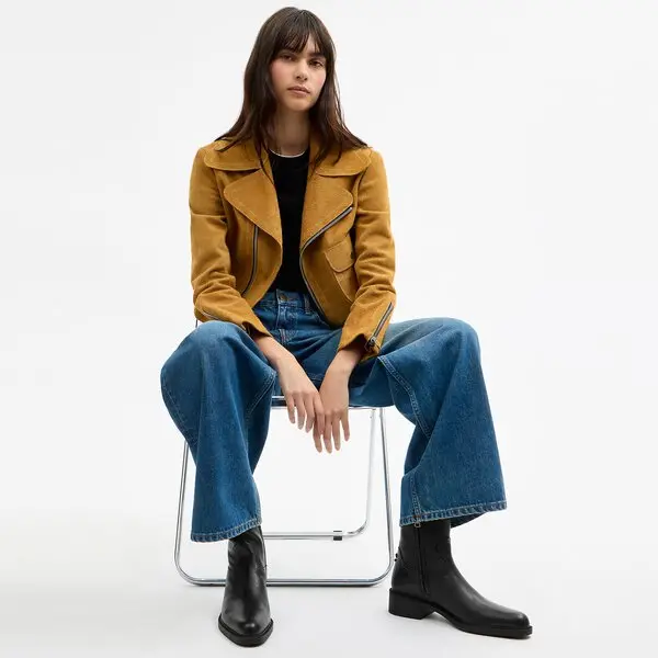 COACH Pointed Toe Bootie Shoes