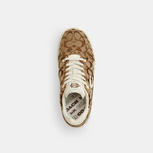 COACH Soho Sneaker In Signature Jacquard - Chalk Multi