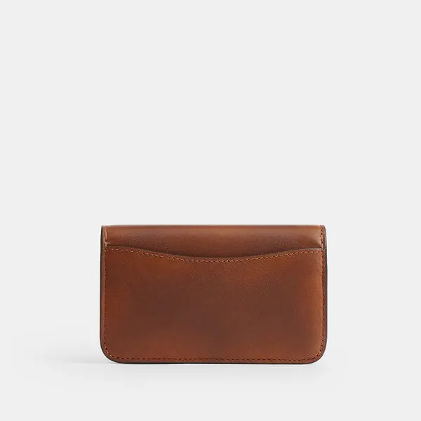 COACH Essential Slim Card Case In Loved Leather