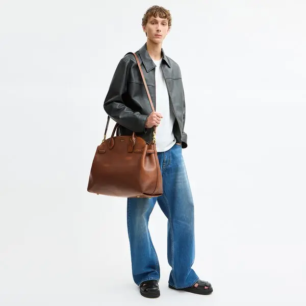 COACH Soft Empire Carryall Bag 48 In Loved Leather