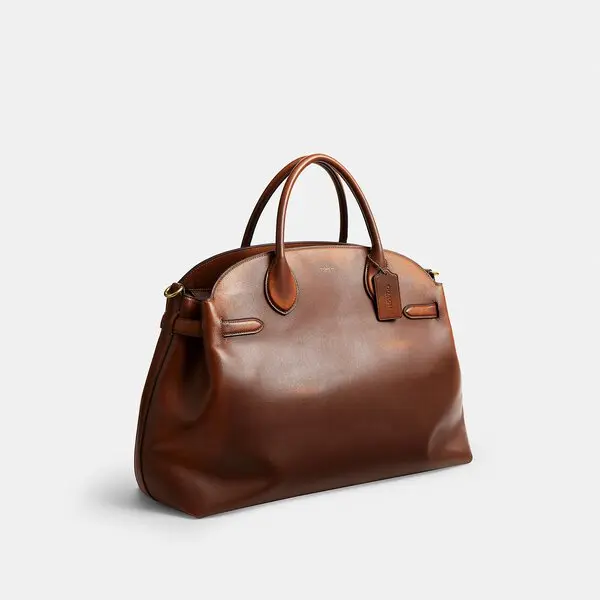 COACH Soft Empire Carryall Bag 48 - Brass/brown
