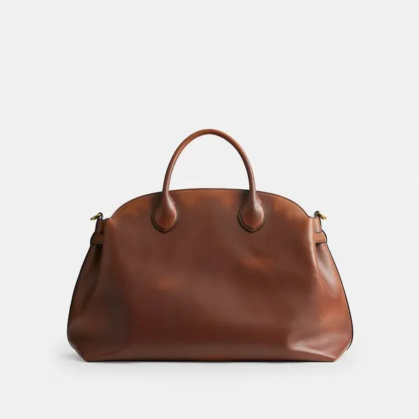 COACH Soft Empire Carryall Bag 48 - Brass/brown