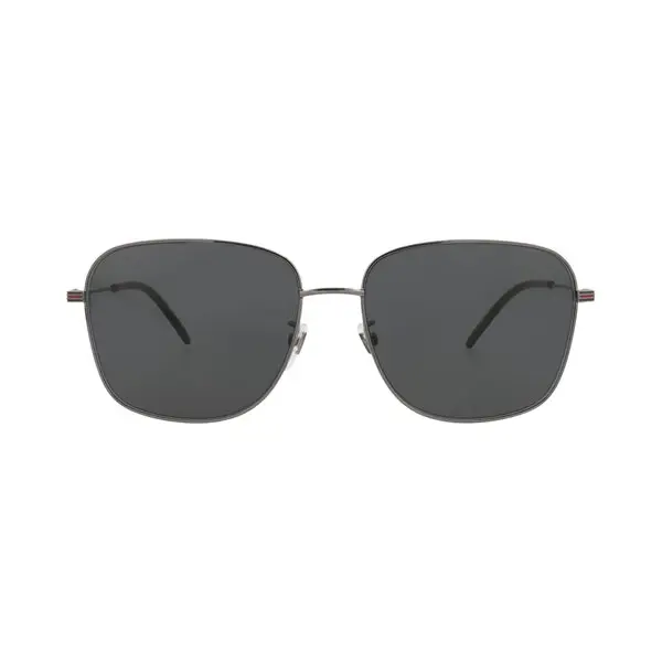 Gucci Square Sunglasses 'ruthenium