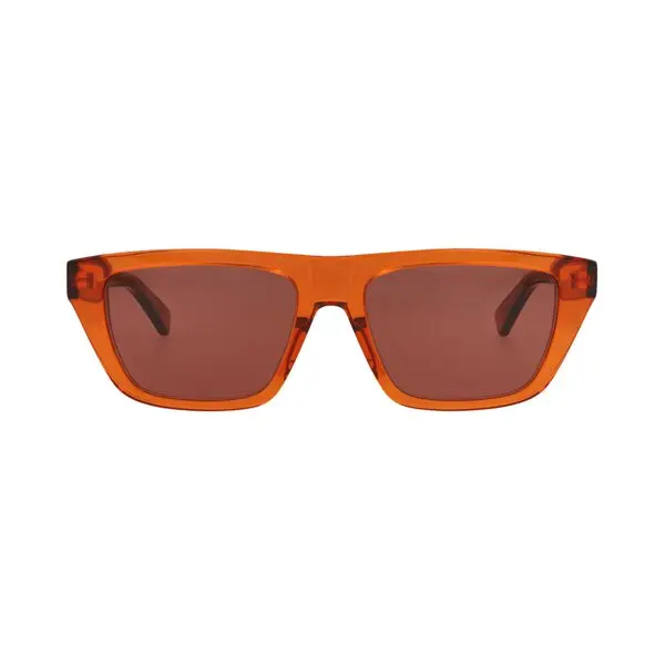 Bottega Veneta Square Sunglasses /red