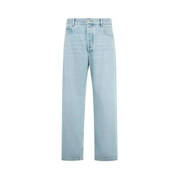 Bottega Veneta Wide Leg Trousers 'light Bleach